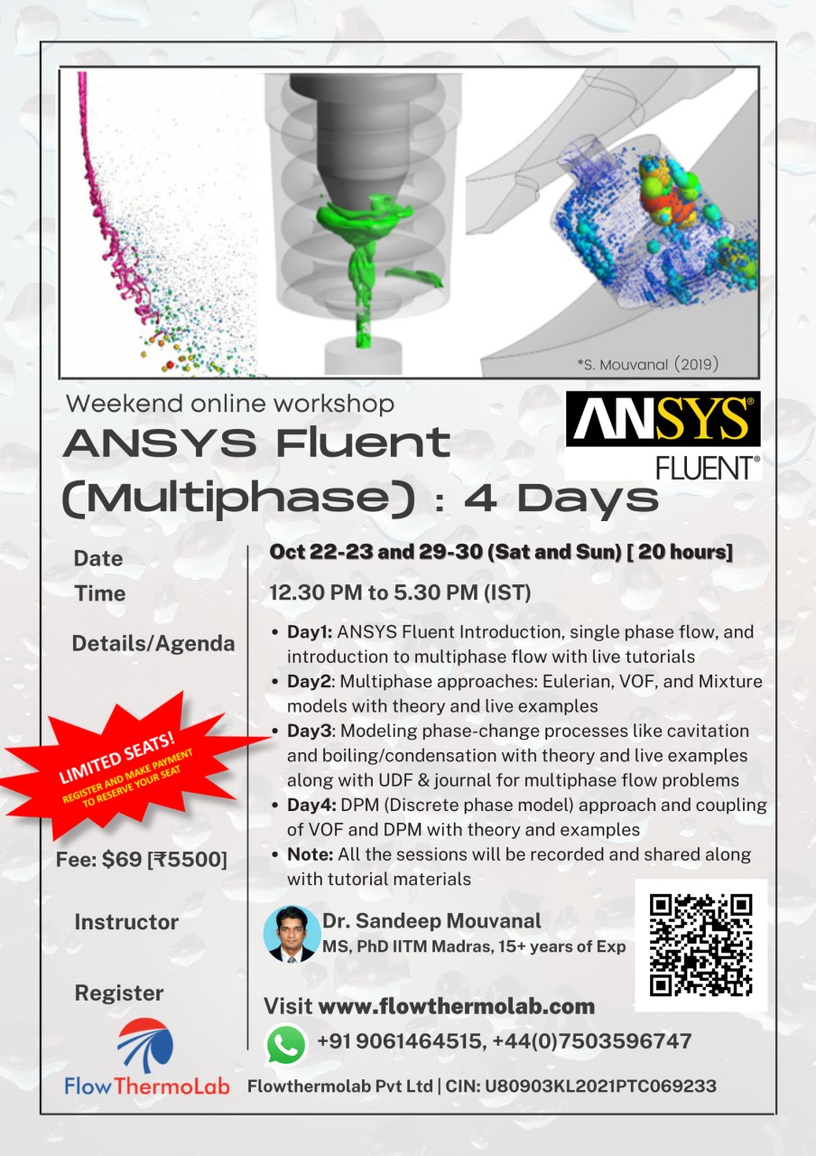 Flowthermolab on LinkedIn: ANSYS Fluent (Multiphase Flow) Flowthermolab on LinkedIn: ANSYS Fluent (Multiphase Flow)