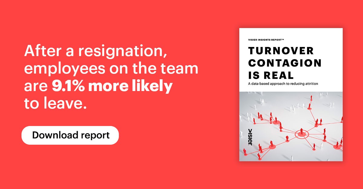 Visier Inc. on LinkedIn: Visier Insights™ Report: Turnover Contagion Is ... Visier Inc. on LinkedIn: Visier Insights™ Report: Turnover Contagion Is ...