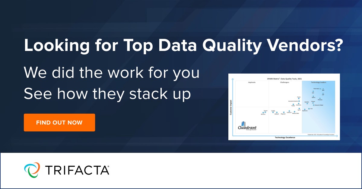 Trifacta on LinkedIn: Looking for insight into 2021’s complex data ... Trifacta on LinkedIn: Looking for insight into 2021’s complex data ...