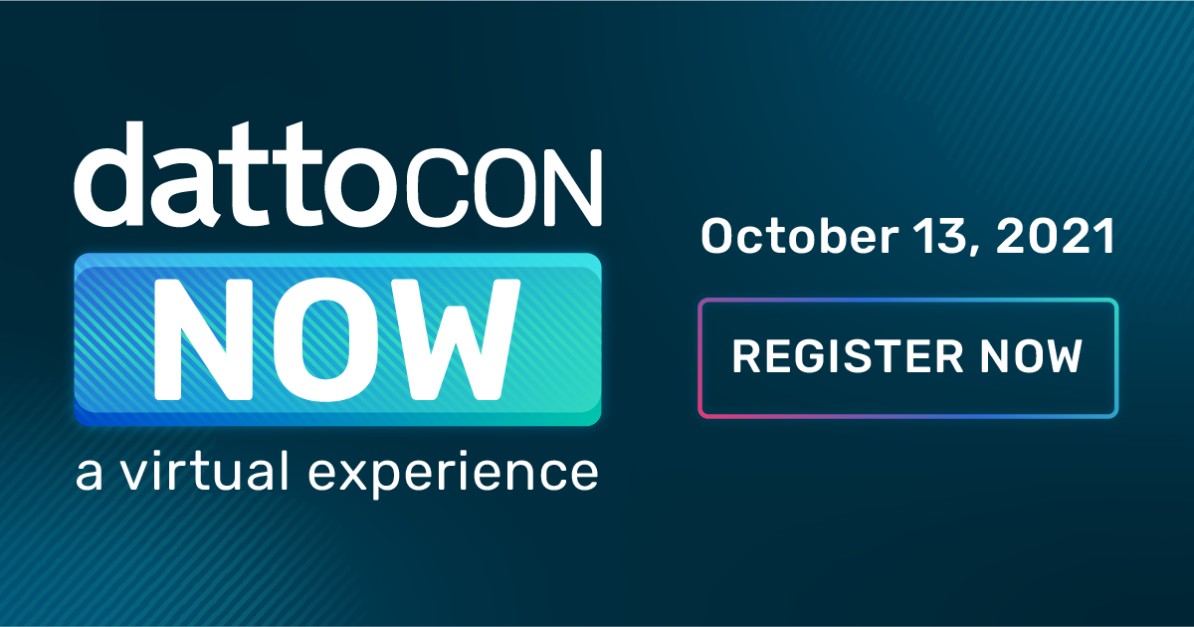 Datto on LinkedIn: DattoCon Now is going virtual this year! Join us on ... Datto on LinkedIn: DattoCon Now is going virtual this year! Join us on ...