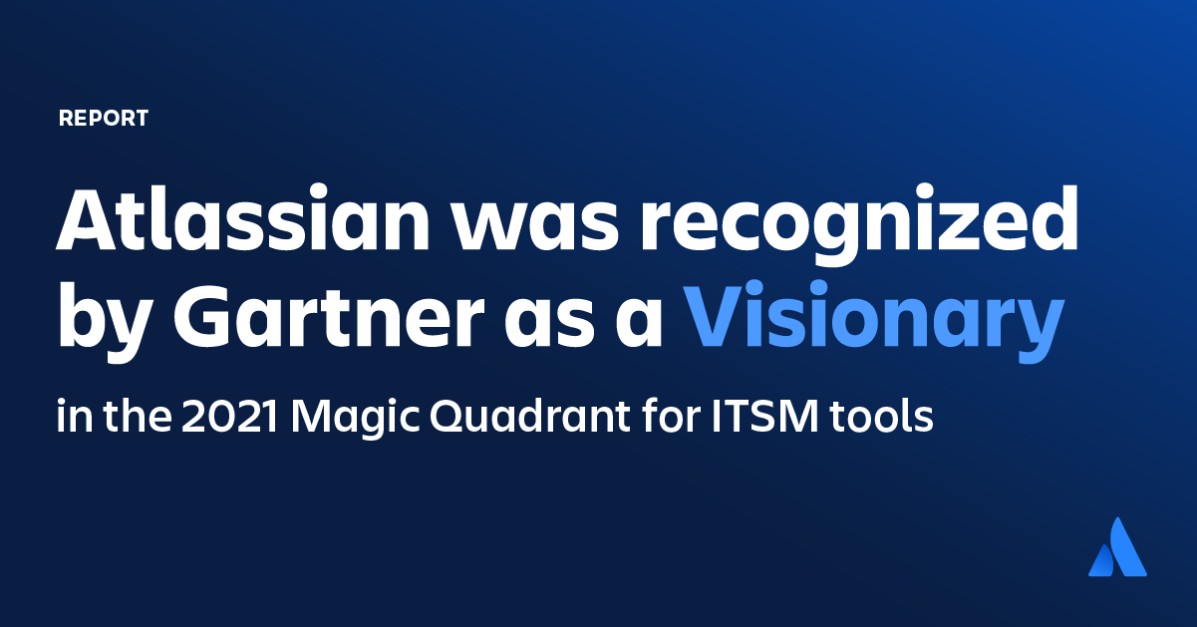 Atlassian on LinkedIn: Atlassian- A Leader in the Gartner® Magic ... Atlassian on LinkedIn: Atlassian- A Leader in the Gartner® Magic ...