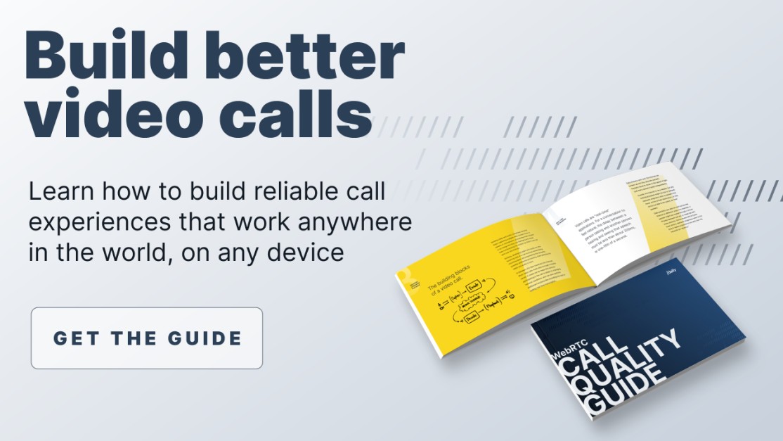 Daily on LinkedIn: WebRTC Video Call Quality eBook Daily on LinkedIn: WebRTC Video Call Quality eBook
