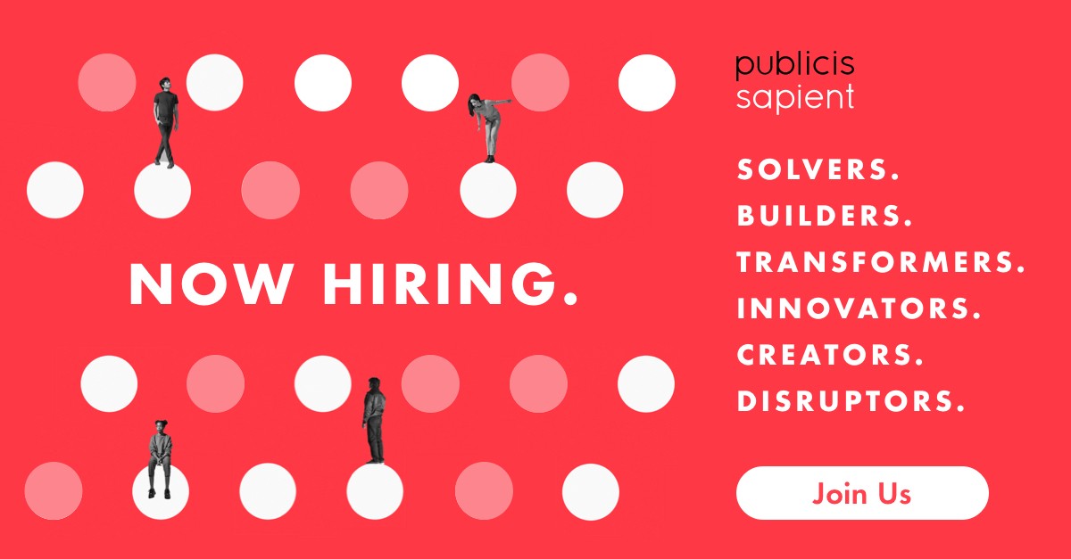 Publicis Sapient on LinkedIn: Job Search | Find a Career | Publicis Sapient Publicis Sapient on LinkedIn: Job Search | Find a Career | Publicis Sapient