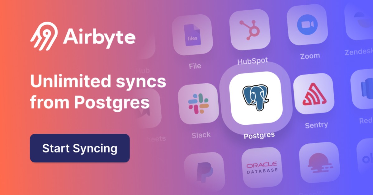 Airbyte on LinkedIn: Postgres Airbyte on LinkedIn: Postgres