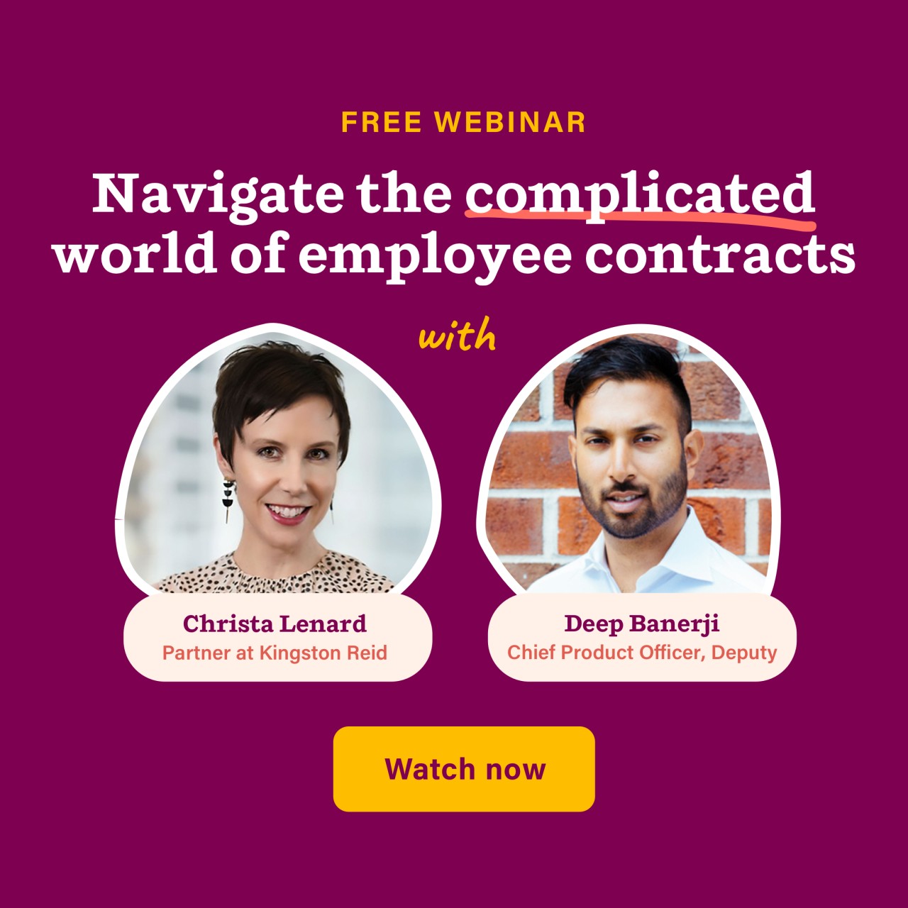 Deputy on LinkedIn: Christa Lenard and Deputy Webinar - Deputy Deputy on LinkedIn: Christa Lenard and Deputy Webinar - Deputy