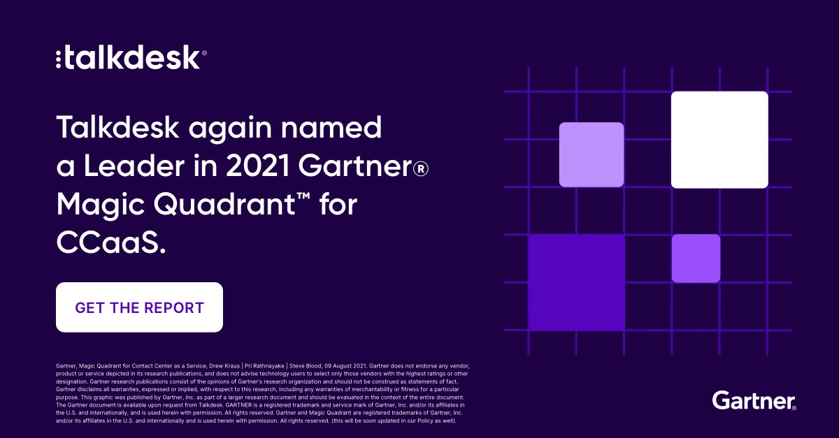 Talkdesk on LinkedIn: Talkdesk Recognized as a Customers’ Choice in the ... Talkdesk on LinkedIn: Talkdesk Recognized as a Customers’ Choice in the ...