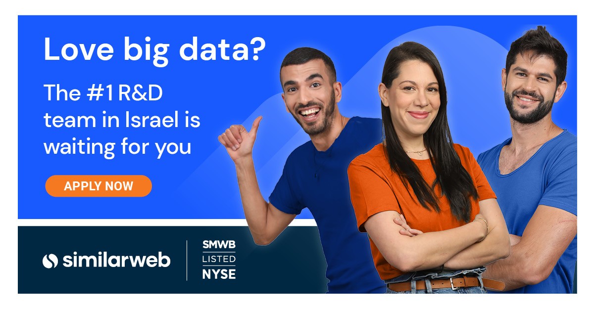 Similarweb on LinkedIn: R&D Data/server developers Similarweb on LinkedIn: R&D Data/server developers