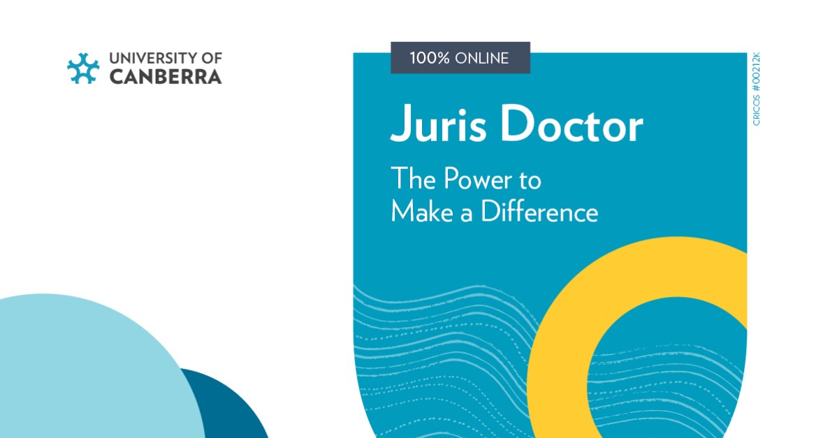 University of Canberra | Postgraduate Online on LinkedIn: Juris Doctor ... University of Canberra | Postgraduate Online on LinkedIn: Juris Doctor ...