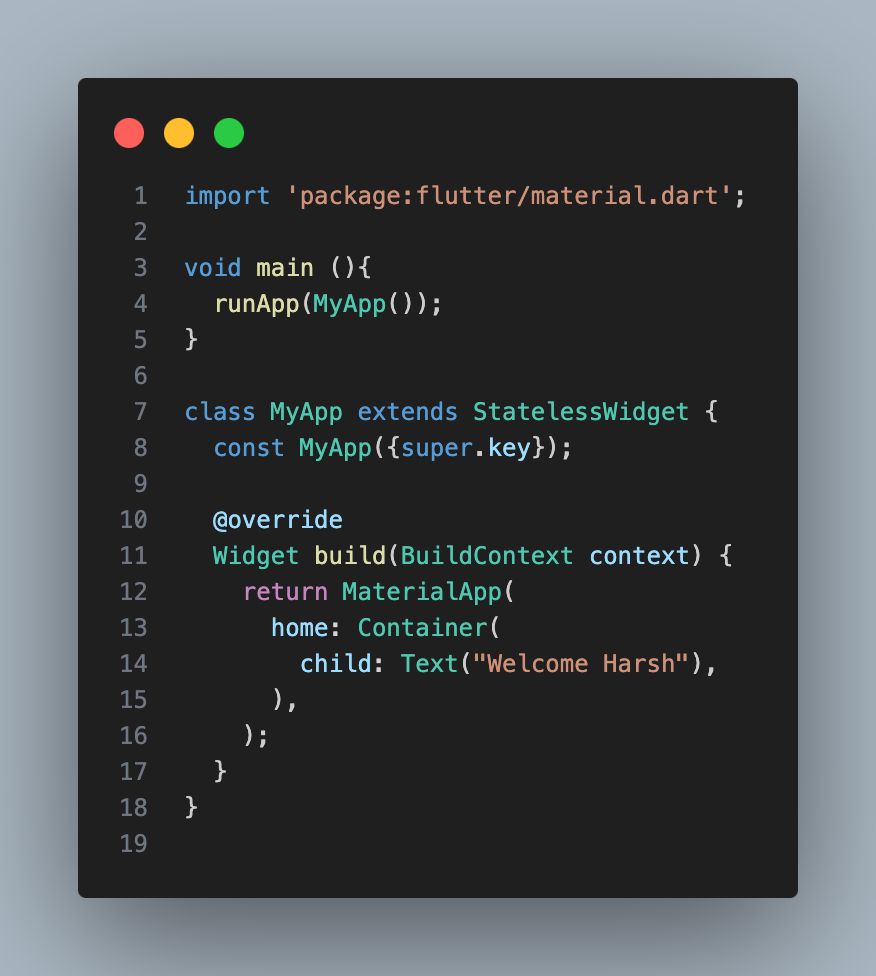 Harsh Baraiya on LinkedIn: #flutter #flutterdeveloper #dart #dartmain Harsh Baraiya on LinkedIn: #flutter #flutterdeveloper #dart #dartmain