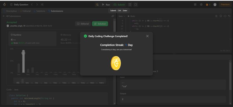 Anushka Singh on LinkedIn: #leetcode #leetcodechallenge #leetcodestreak ... Anushka Singh on LinkedIn: #leetcode #leetcodechallenge #leetcodestreak ...