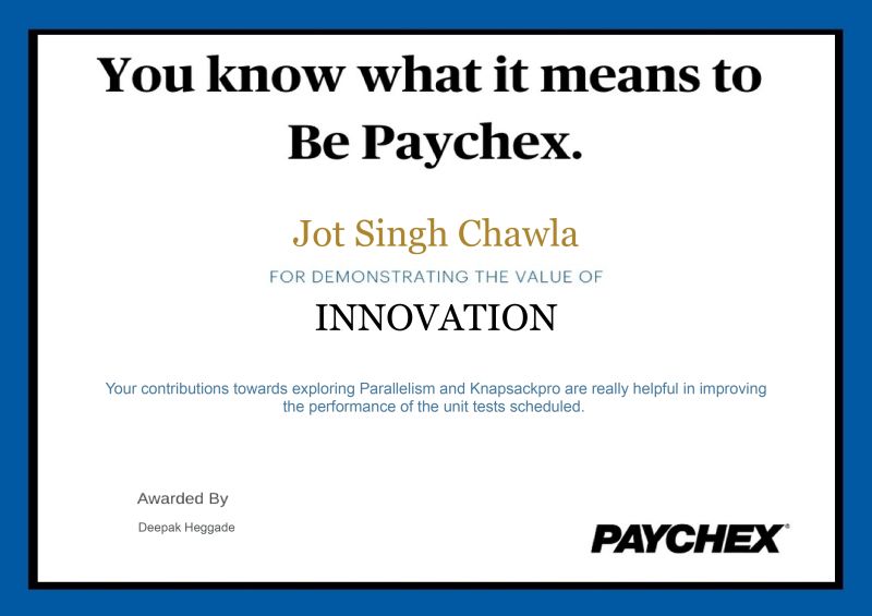 Jot Singh Chawla on LinkedIn: #paychex #innovation #growth #newbeginnings Jot Singh Chawla on LinkedIn: #paychex #innovation #growth #newbeginnings