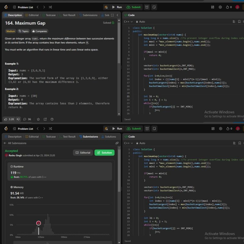Reshu Singh on LinkedIn: #leetcode #competitiveprogramming # ... Reshu Singh on LinkedIn: #leetcode #competitiveprogramming # ...