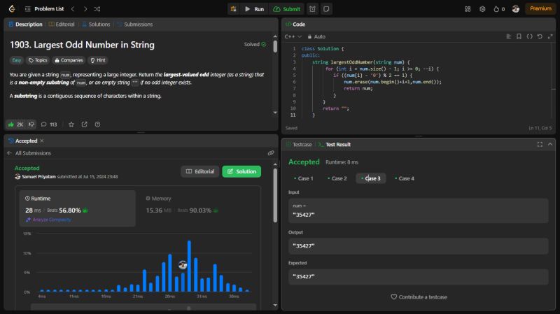 Samuel Priyatam on LinkedIn: #365daysofcode #leetcode #leetcodedaily ... Samuel Priyatam on LinkedIn: #365daysofcode #leetcode #leetcodedaily ...