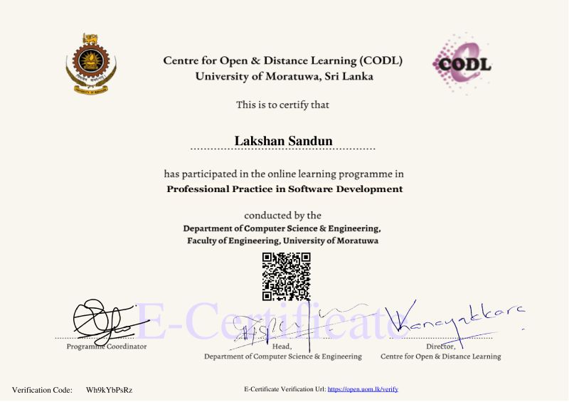 Lakshan Sandun on LinkedIn: #uom #fullstack #software_development Lakshan Sandun on LinkedIn: #uom #fullstack #software_development