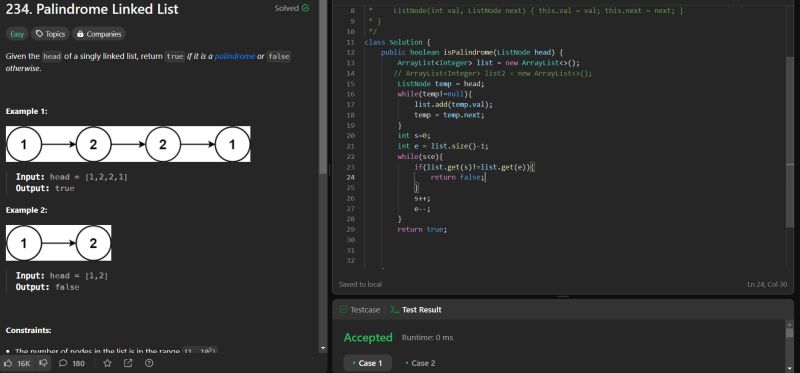 Nitai Gupta on LinkedIn: DAY 9/75 : LEETCODE TODAY SOLVED POTD THE ... Nitai Gupta on LinkedIn: DAY 9/75 : LEETCODE TODAY SOLVED POTD THE ...