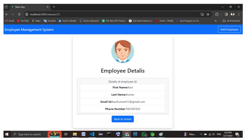 Kavi Kumar on LinkedIn: #java #reactjs #mysql #restapi #springboot Kavi Kumar on LinkedIn: #java #reactjs #mysql #restapi #springboot