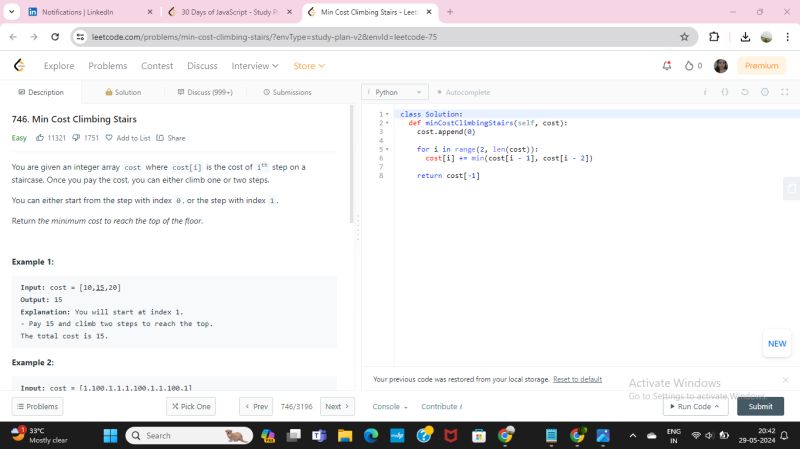 Lalitha Bhimireddy on LinkedIn: #day #leetcode75 Lalitha Bhimireddy on LinkedIn: #day #leetcode75