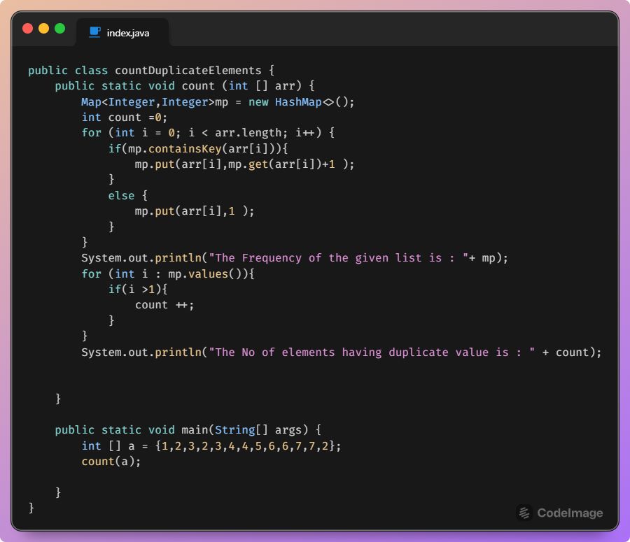 Darshan C S on LinkedIn: #java #programming #coding # ... Darshan C S on LinkedIn: #java #programming #coding # ...