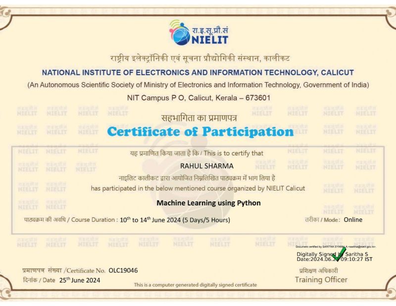 Rahul Sharma on LinkedIn: #machinelearning #pythonprogramming # ... Rahul Sharma on LinkedIn: #machinelearning #pythonprogramming # ...