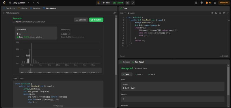 How findMaxK for array search | Darwin Raja Kumar R posted on the topic ... How findMaxK for array search | Darwin Raja Kumar R posted on the topic ...