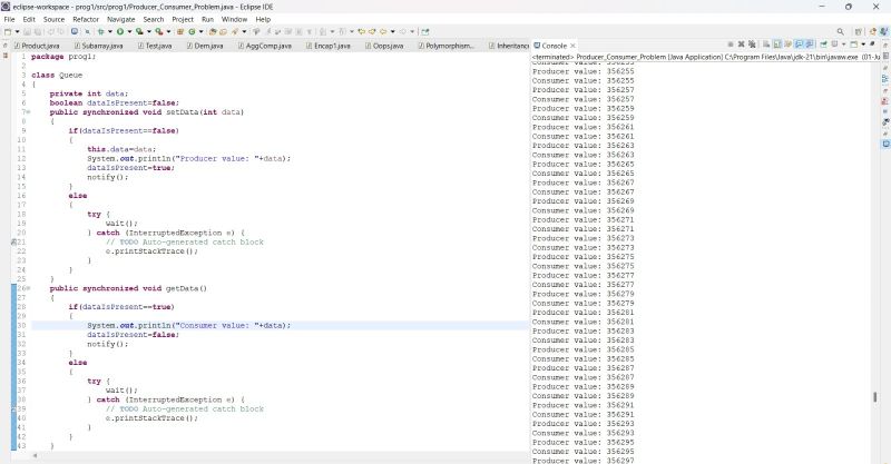 Pavithra Putta on LinkedIn: #java #multithreading #corejava #jobs # ... Pavithra Putta on LinkedIn: #java #multithreading #corejava #jobs # ...