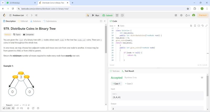 Suwarna Junghare on LinkedIn: #100daysofcoding #java #leetcode Suwarna Junghare on LinkedIn: #100daysofcoding #java #leetcode