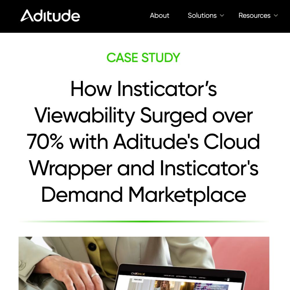 Insticator on LinkedIn: #insticator #oko #aditude #casestudy #viewability Insticator on LinkedIn: #insticator #oko #aditude #casestudy #viewability