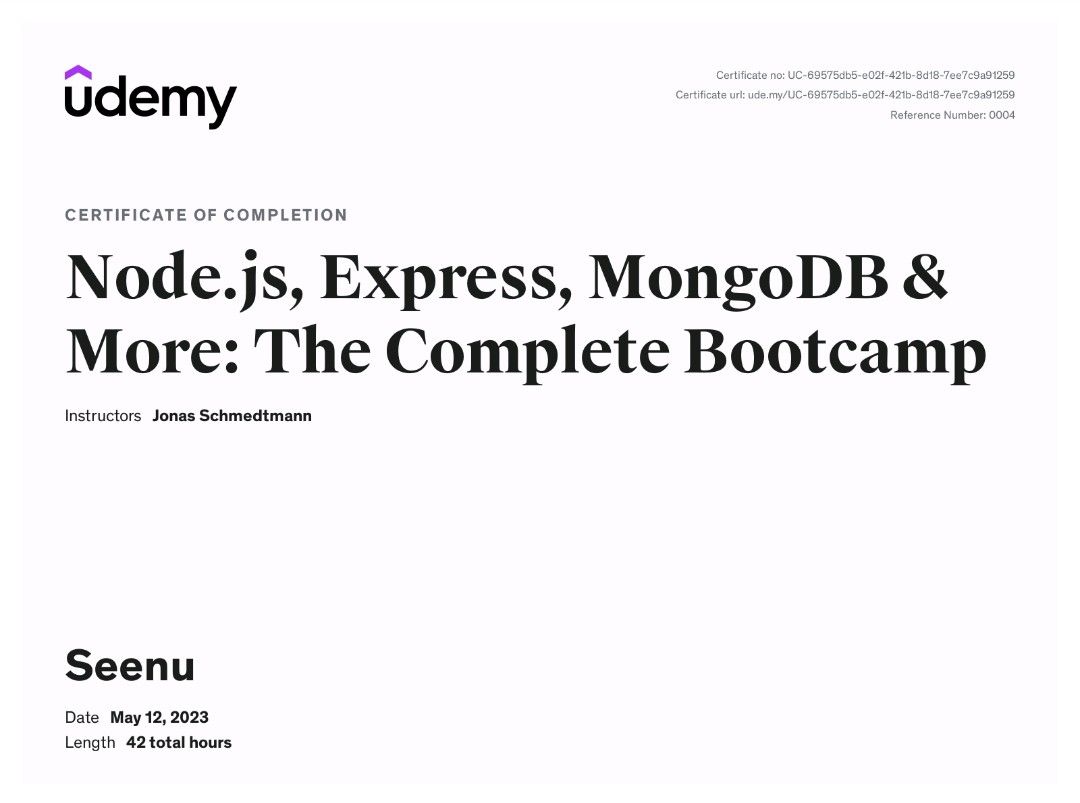 Seenu Aravind Raj S on LinkedIn: #nodejs #learning #coding Seenu Aravind Raj S on LinkedIn: #nodejs #learning #coding