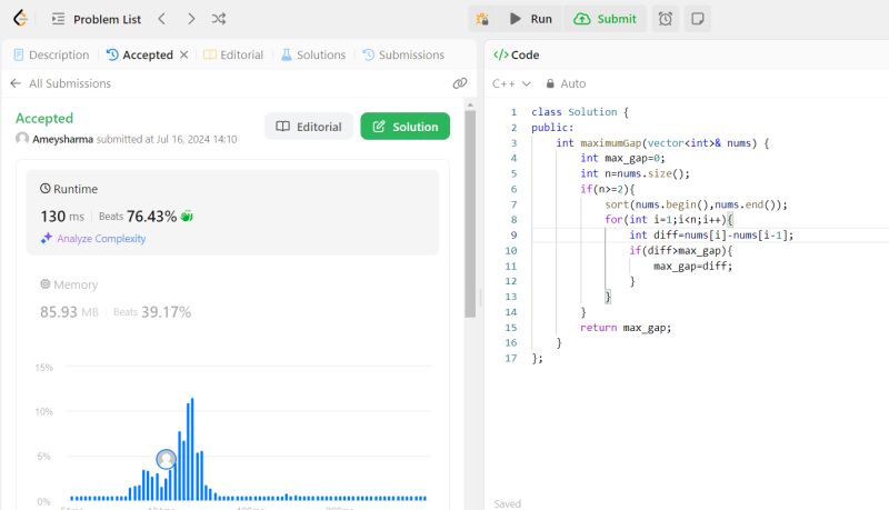 Amey Sharma on LinkedIn: #100daysofcode #codingchallenge #algorithm # ... Amey Sharma on LinkedIn: #100daysofcode #codingchallenge #algorithm # ...