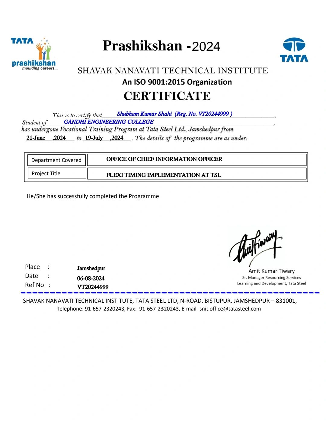 Shubham Kumar Shahi on LinkedIn: #internship #softwaredevelopment # ... Shubham Kumar Shahi on LinkedIn: #internship #softwaredevelopment # ...