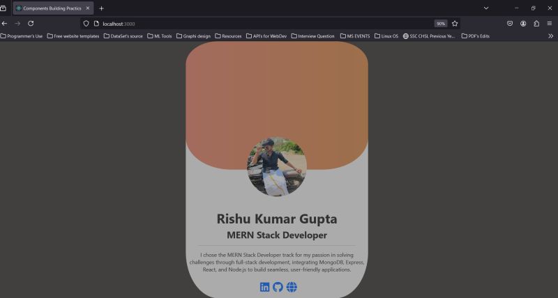 Rishu kumar gupta on LinkedIn: #react #javascript #webdevelopment # ... Rishu kumar gupta on LinkedIn: #react #javascript #webdevelopment # ...