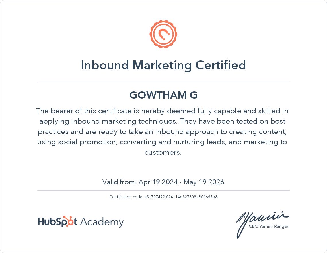 Gowtham G on LinkedIn: Yup! Gowtham G on LinkedIn: Yup!