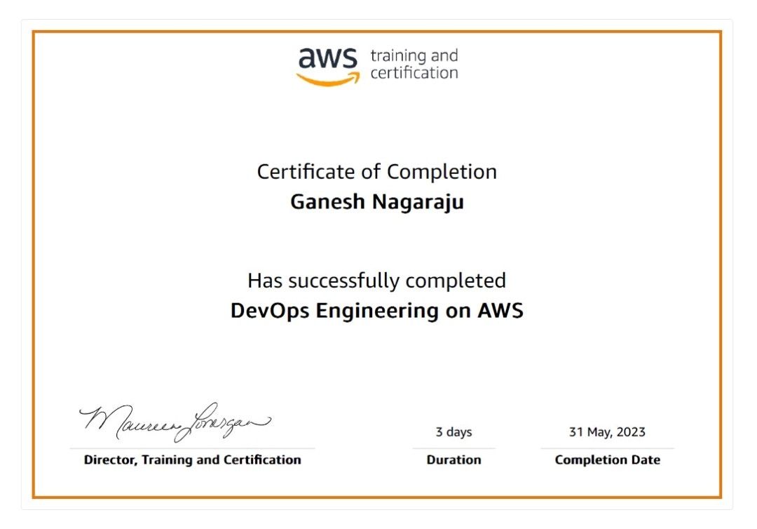 Ganesh Raj on LinkedIn: #devops Ganesh Raj on LinkedIn: #devops