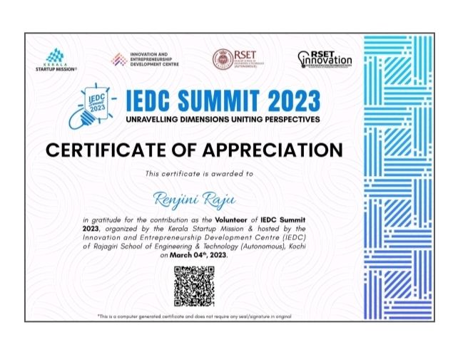 Renjini Raju on LinkedIn: #summit2023 #volunteerexperience # ... Renjini Raju on LinkedIn: #summit2023 #volunteerexperience # ...