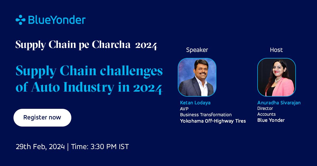 Koshy Mathew on LinkedIn: Join us at Supply Chain pe Charcha with Ketan ... Koshy Mathew on LinkedIn: Join us at Supply Chain pe Charcha with Ketan ...
