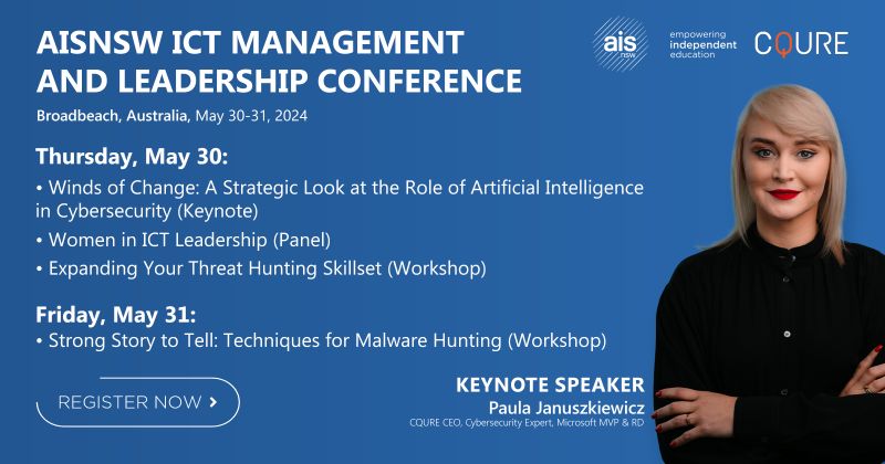 CQURE Academy on LinkedIn: #staycqure #aisnswict #cybersecurity #cqure CQURE Academy on LinkedIn: #staycqure #aisnswict #cybersecurity #cqure