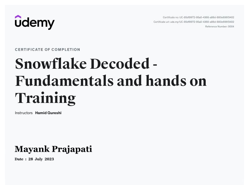 Mayank Prajapati on LinkedIn: I’m happy to share that I’ve obtained a ... Mayank Prajapati on LinkedIn: I’m happy to share that I’ve obtained a ...