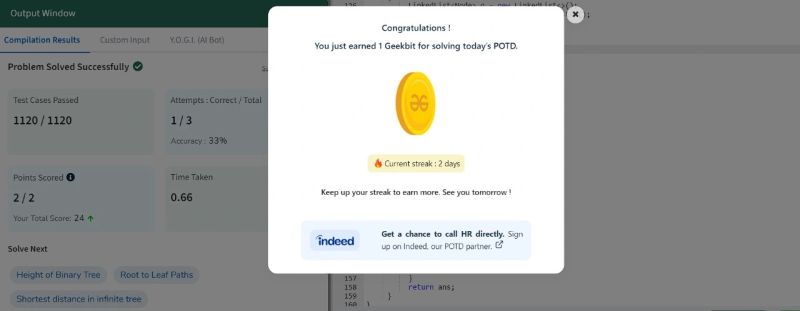 Srikanth K on LinkedIn: #potd #geeksforgeeks #problemsolving #dsa Srikanth K on LinkedIn: #potd #geeksforgeeks #problemsolving #dsa