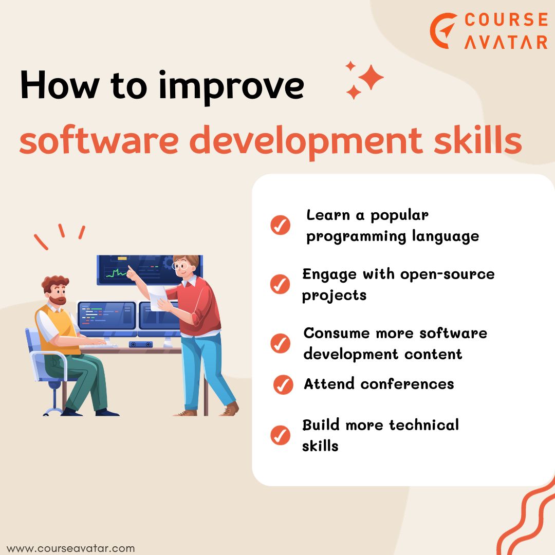 How to improve software development skills with courseavatar | Course ... How to improve software development skills with courseavatar | Course ...