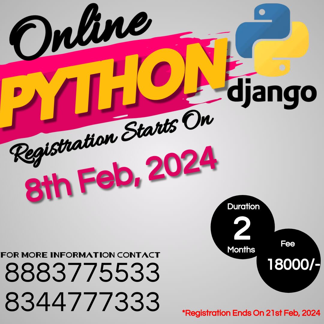 Payilagam . on LinkedIn: #python #pythonwithdjango #online # ... Payilagam . on LinkedIn: #python #pythonwithdjango #online # ...