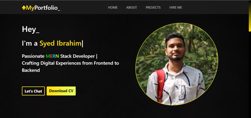 SYED IBRAHIM A on LinkedIn: #portfolio #mernstack #frontend #backend # ... SYED IBRAHIM A on LinkedIn: #portfolio #mernstack #frontend #backend # ...