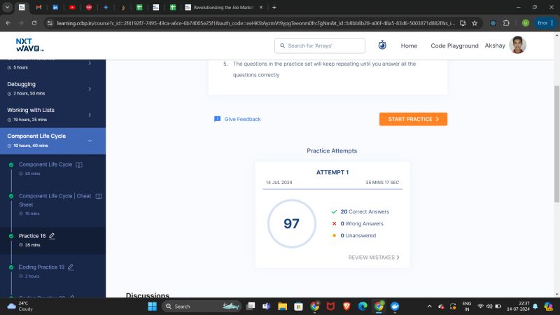 Uppari Akshay on LinkedIn: #day51 #100daysofcode #nxtwave #ccbp # ... Uppari Akshay on LinkedIn: #day51 #100daysofcode #nxtwave #ccbp # ...