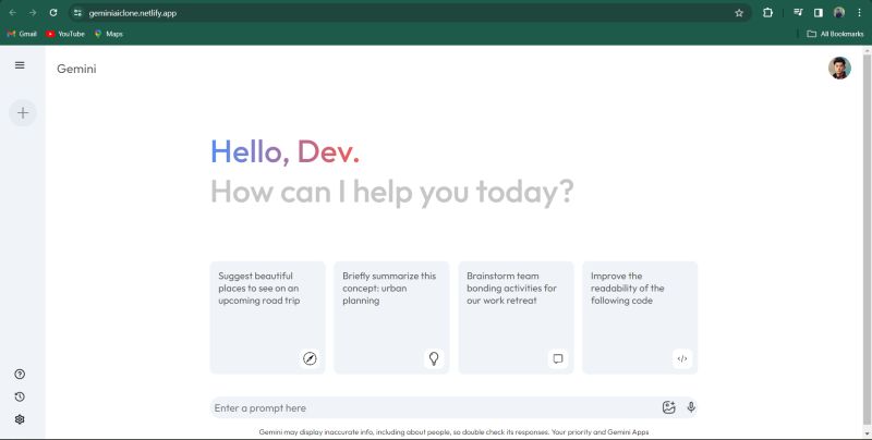 Sanjay Kumar on LinkedIn: #reactjs #geminiapi #ai #webdevelopment Sanjay Kumar on LinkedIn: #reactjs #geminiapi #ai #webdevelopment