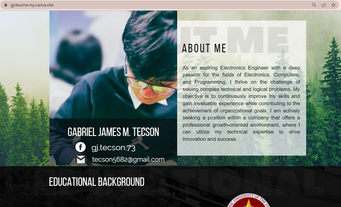Gabriel James Tecson on LinkedIn: #resume Gabriel James Tecson on LinkedIn: #resume