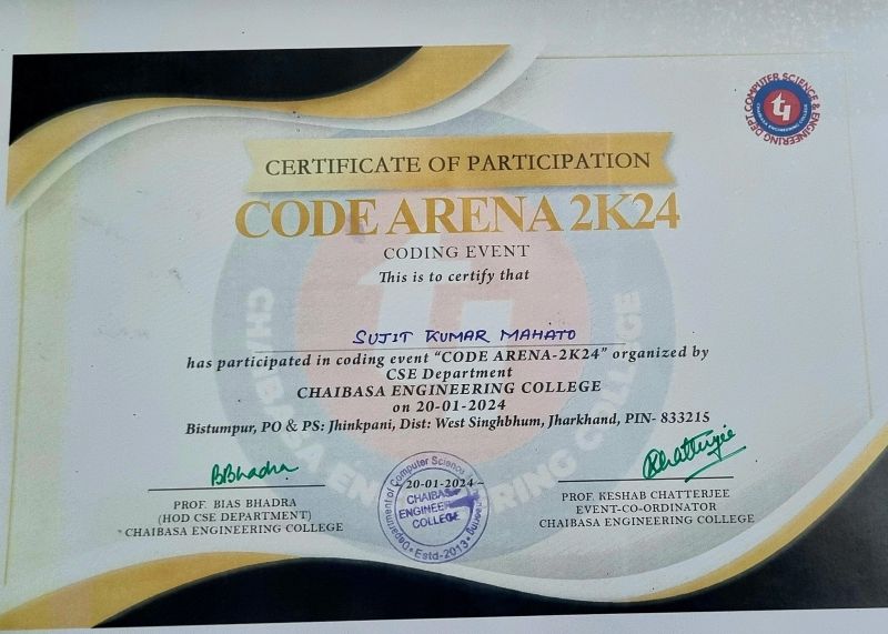 Sujit Kumar Mahato on LinkedIn: #codearena #codingchallenge #java #c # ... Sujit Kumar Mahato on LinkedIn: #codearena #codingchallenge #java #c # ...