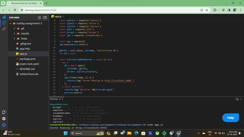 Arul Anbarasan A on LinkedIn: #nodejs #expressjs #sqlite #serverside # ... Arul Anbarasan A on LinkedIn: #nodejs #expressjs #sqlite #serverside # ...