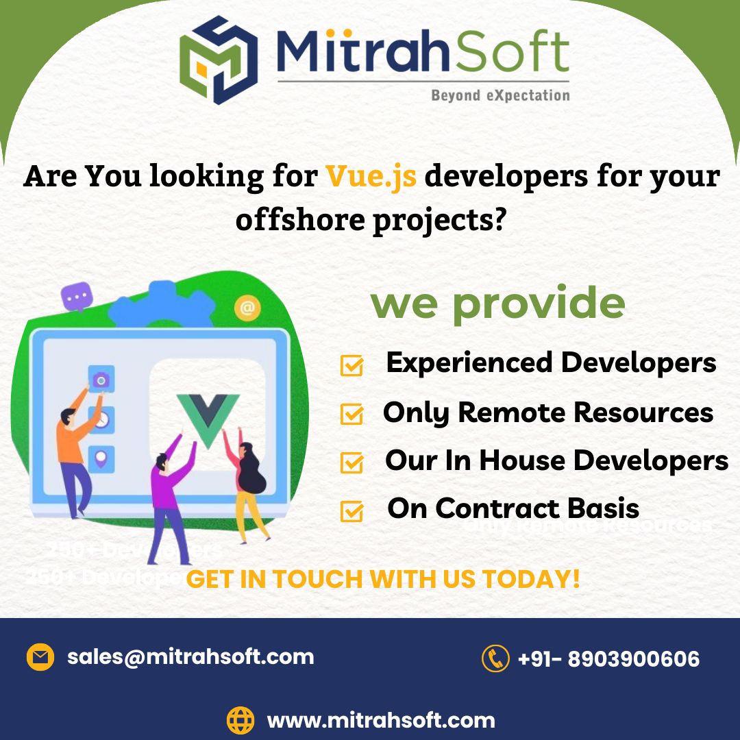 Mitrahsoft Solutions Private Limited on LinkedIn: #vuejs #innovation # ... Mitrahsoft Solutions Private Limited on LinkedIn: #vuejs #innovation # ...