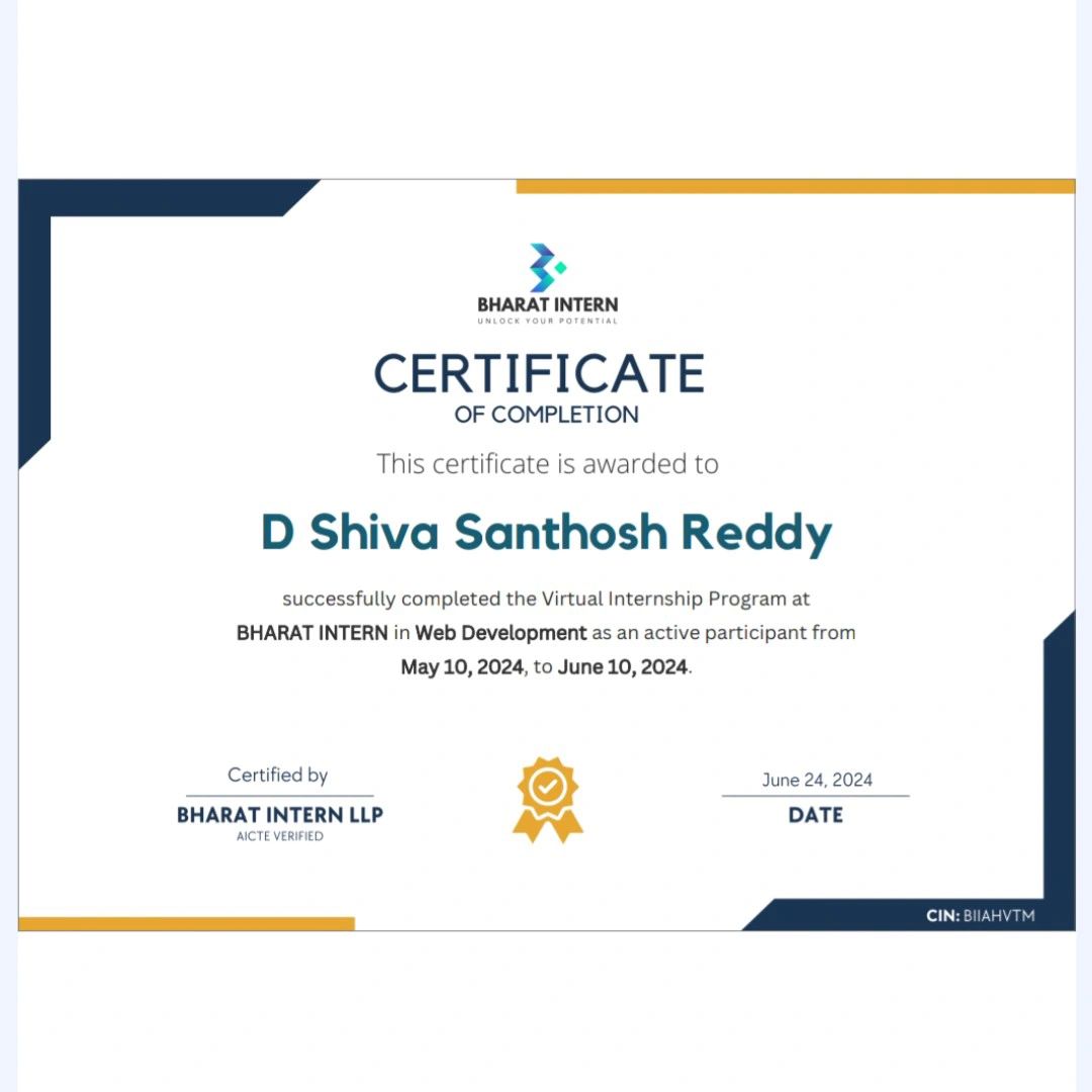 Shiva Santhosh Reddy on LinkedIn: #webdevelopment #html #css # ... Shiva Santhosh Reddy on LinkedIn: #webdevelopment #html #css # ...