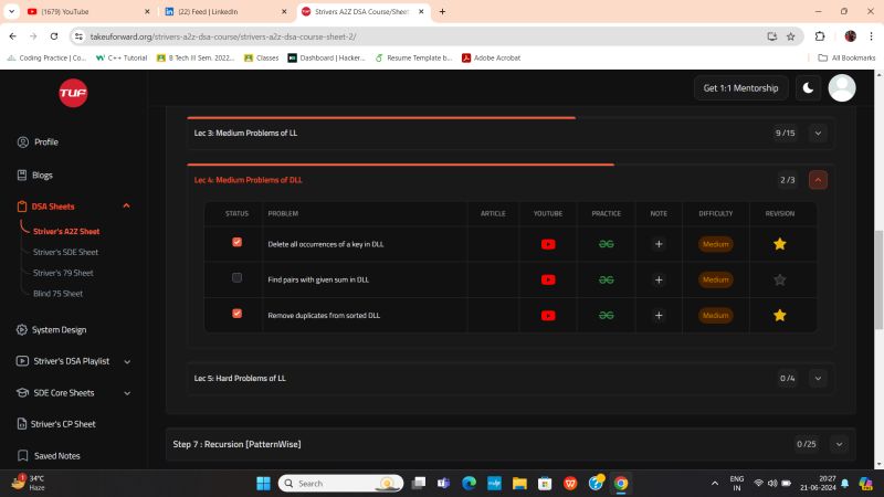 Tanishq Dixit on LinkedIn: #dsa #algorithm #striverssheet #coding # ... Tanishq Dixit on LinkedIn: #dsa #algorithm #striverssheet #coding # ...