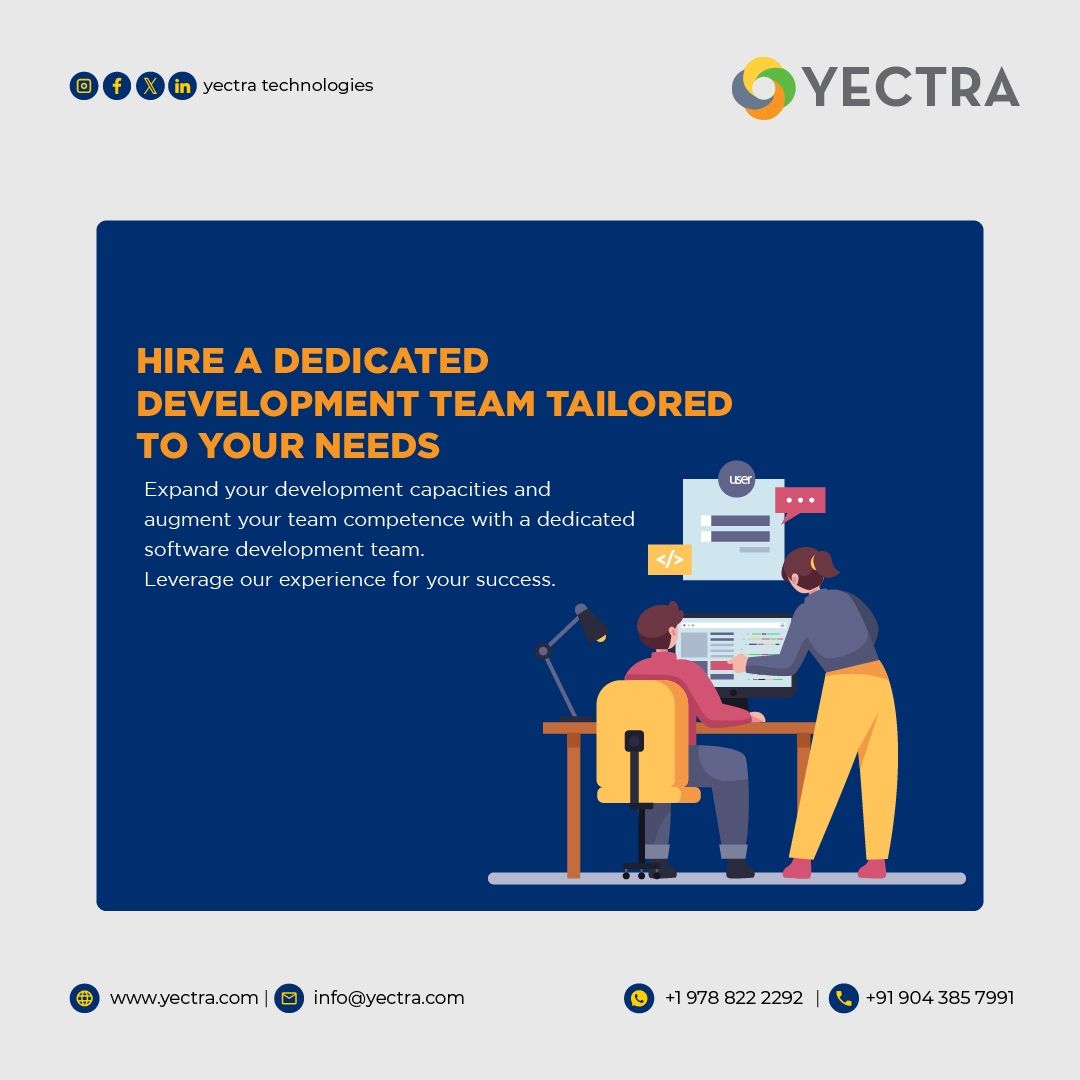 Yectra Technologies on LinkedIn: #hire #hireme #hireus #hiredevelopers ... Yectra Technologies on LinkedIn: #hire #hireme #hireus #hiredevelopers ...